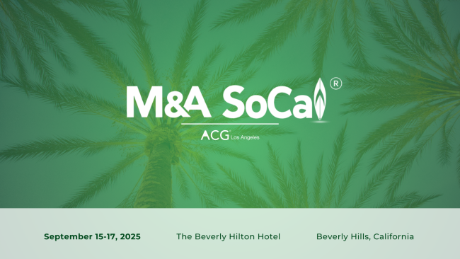 M&A SoCal® 2025 | ACG Los Angeles